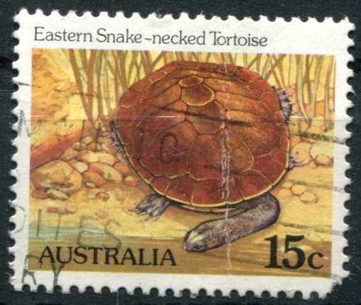 Australia Sc#787a Used, 15c multi, Reptiles and Amphibians (1984 ...