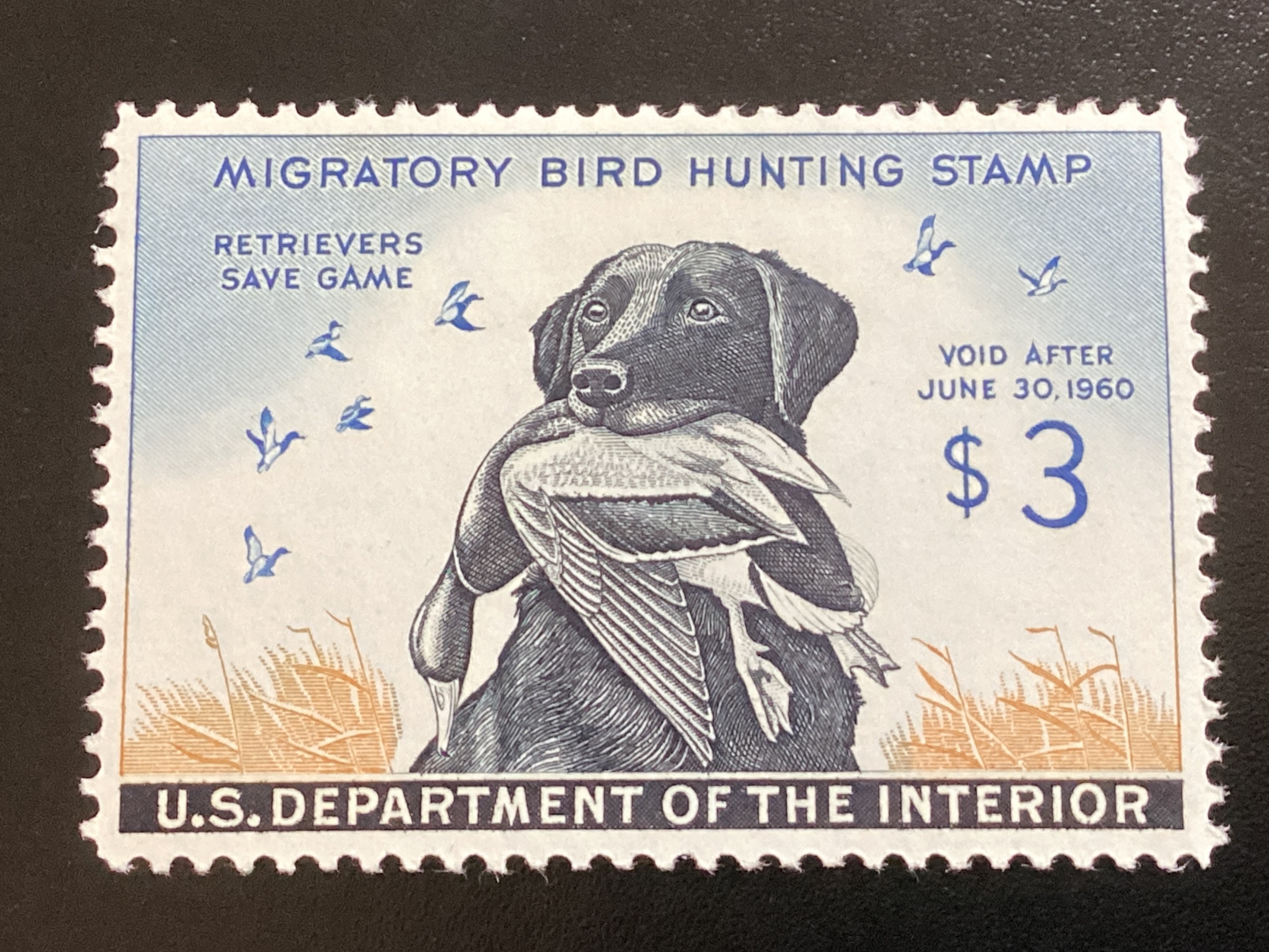 US Scott #RW26 unused stamp OG hinge remnant, VF centered Federal Duck ...