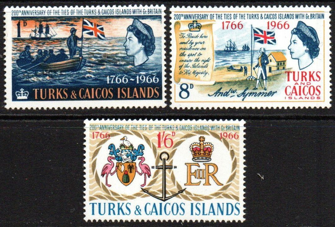 Turks & Caicos Islands Sc #152-154 MNH | Caribbean - Turks and Caicos ...