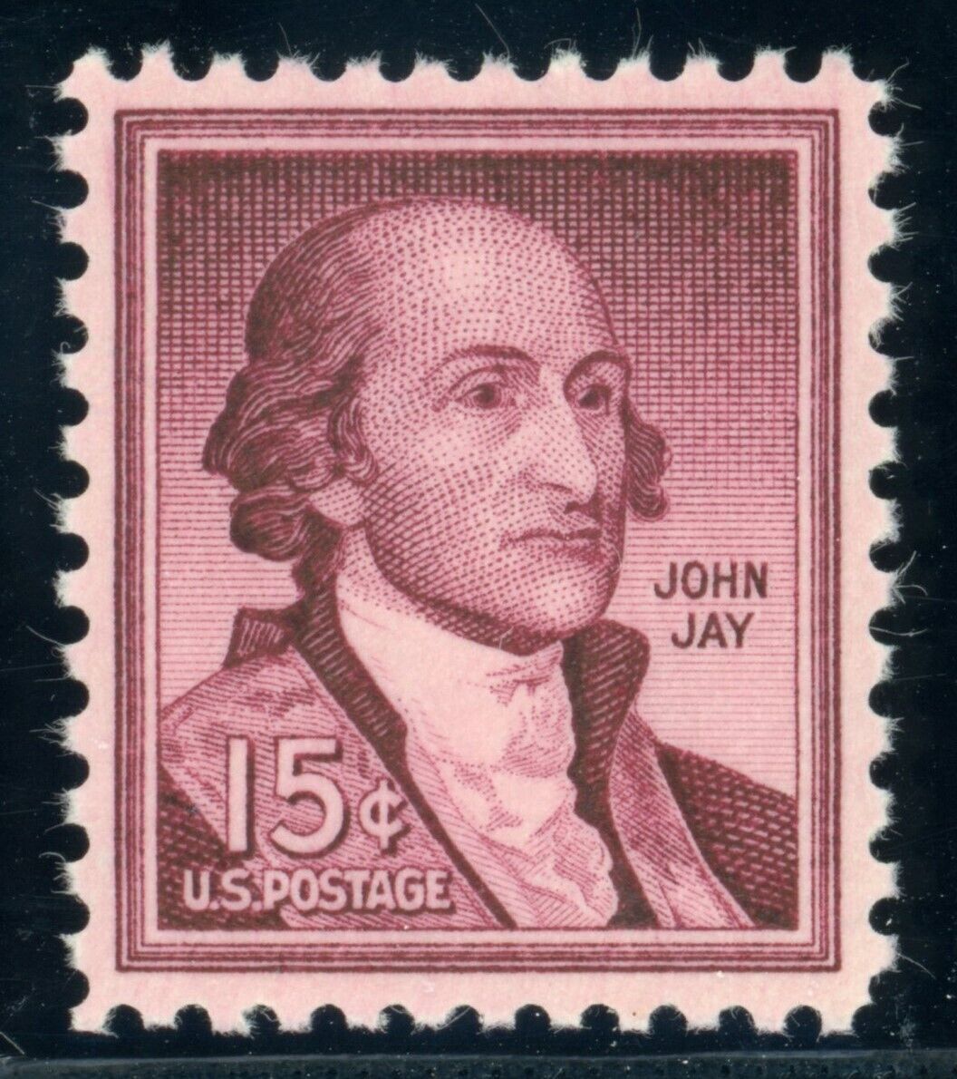 US Stamp #1046 John Jay 15c - PSE Cert - Superb 98 - MNH - SMQ - $110. ...