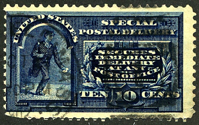 U.S. #E2 USED | United States, Special Delivery Stamp / HipStamp