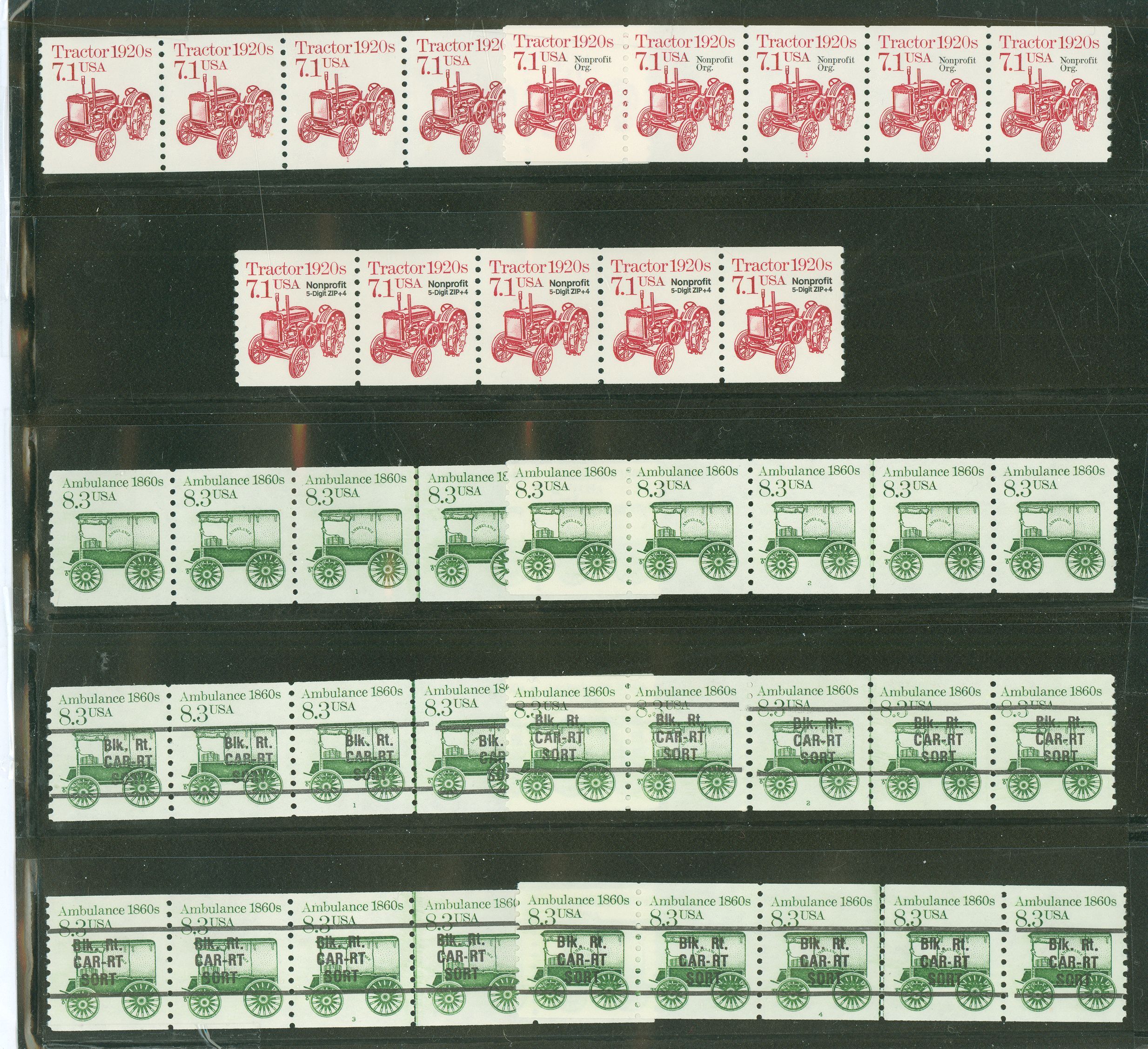 United States #2127/2128a Mint (NH) Plate Number Coil | United States ...