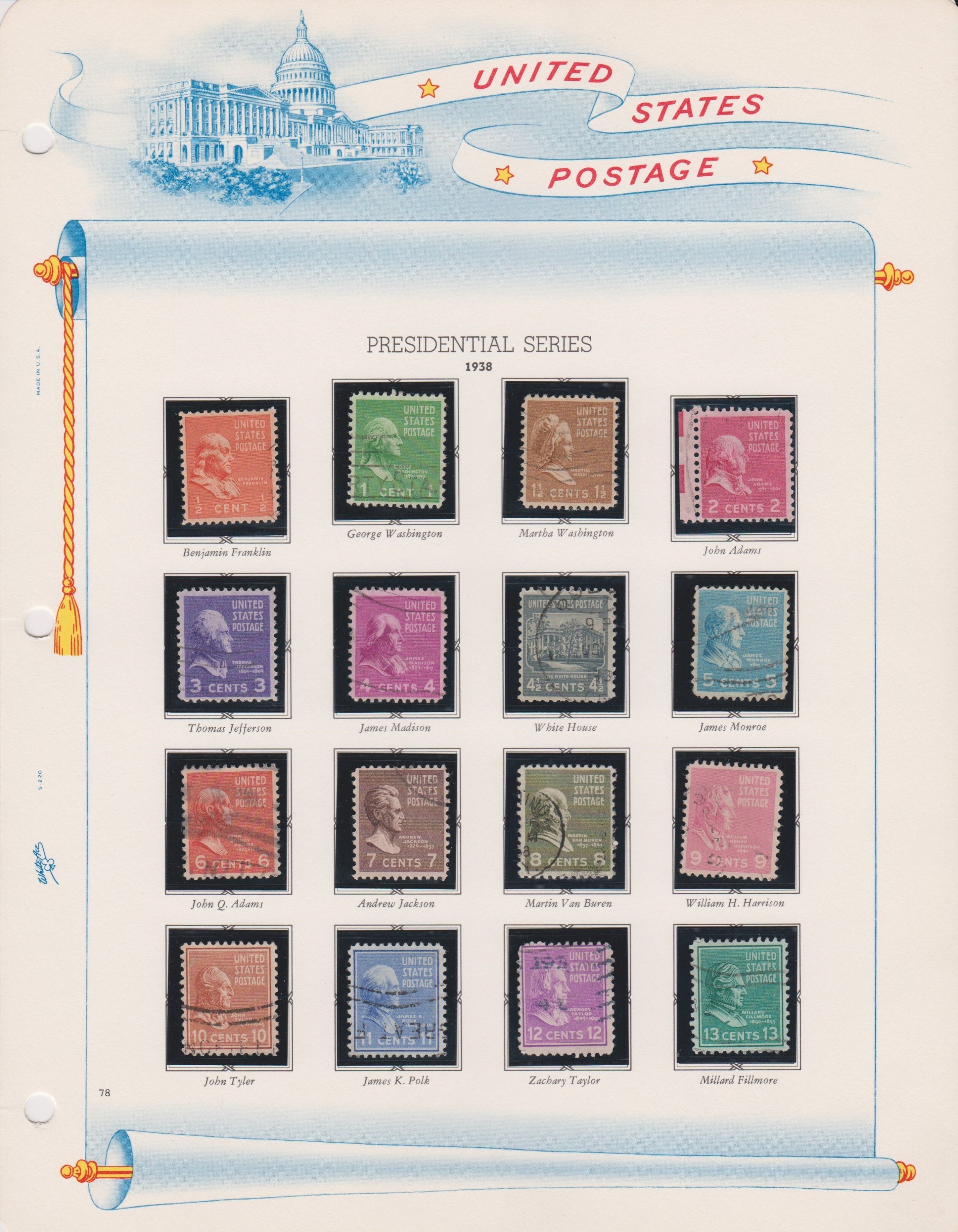 United States Postage Stamps #803 thru 834,839 thru 851 | United States ...