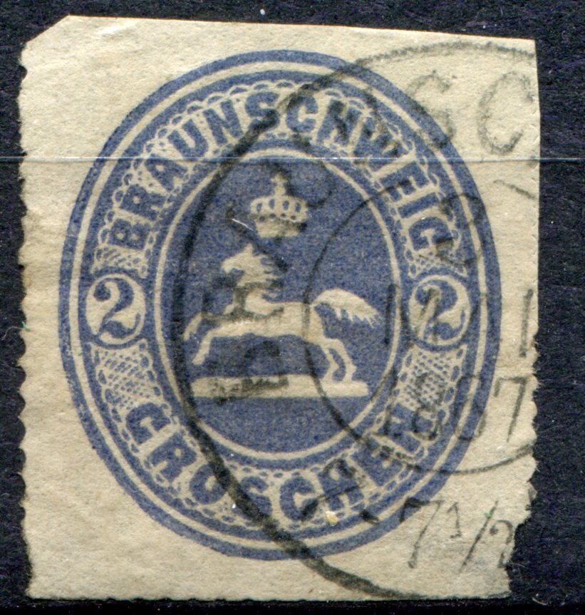 Brunswick Sc.# 25 used | Europe - Germany & Colonies - German States ...