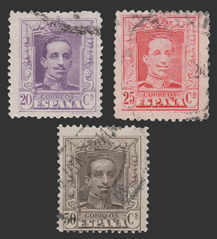Spain Stamp 1922. Scott # 337 - 339. Used | Europe - Spain & Colonies ...