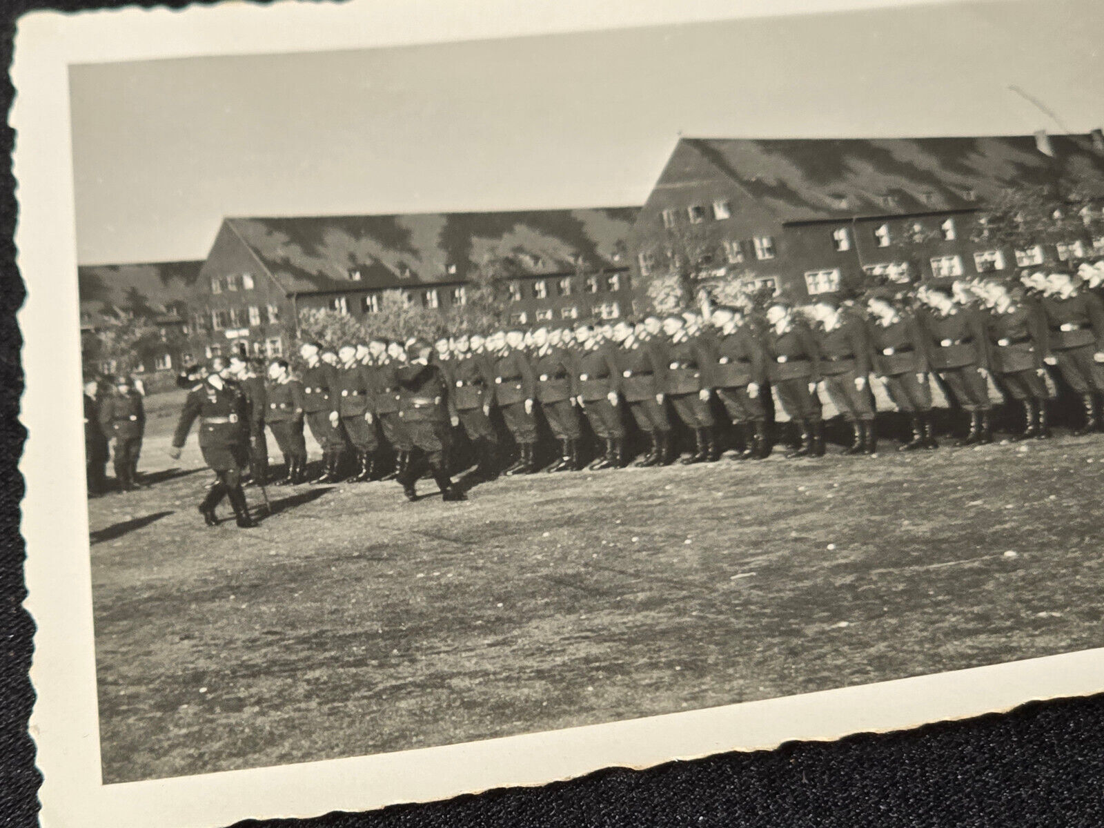 LUFTWAFFE TROOPS INSPECTION 1940 WW2 WWII German Military Wartime Photo ...