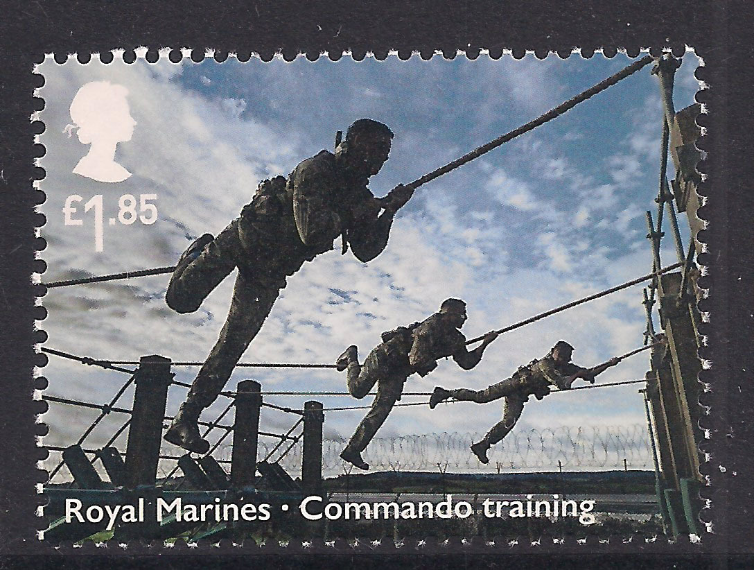 GB 2022 QE2 £1.85 Royal Marines ' Commando Training ' Umm ( C1058 ...