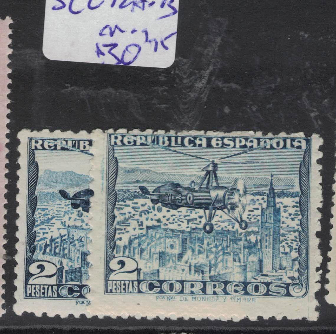 Spain SC C72a-b MOG (1fer) | Europe - Spain & Colonies, Air Mail Stamp ...
