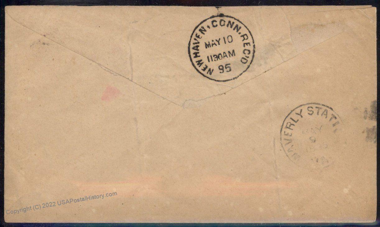 Virginia 1895 Masons Depot VA USA DPO Helbock R6 Cover 92260 | United ...
