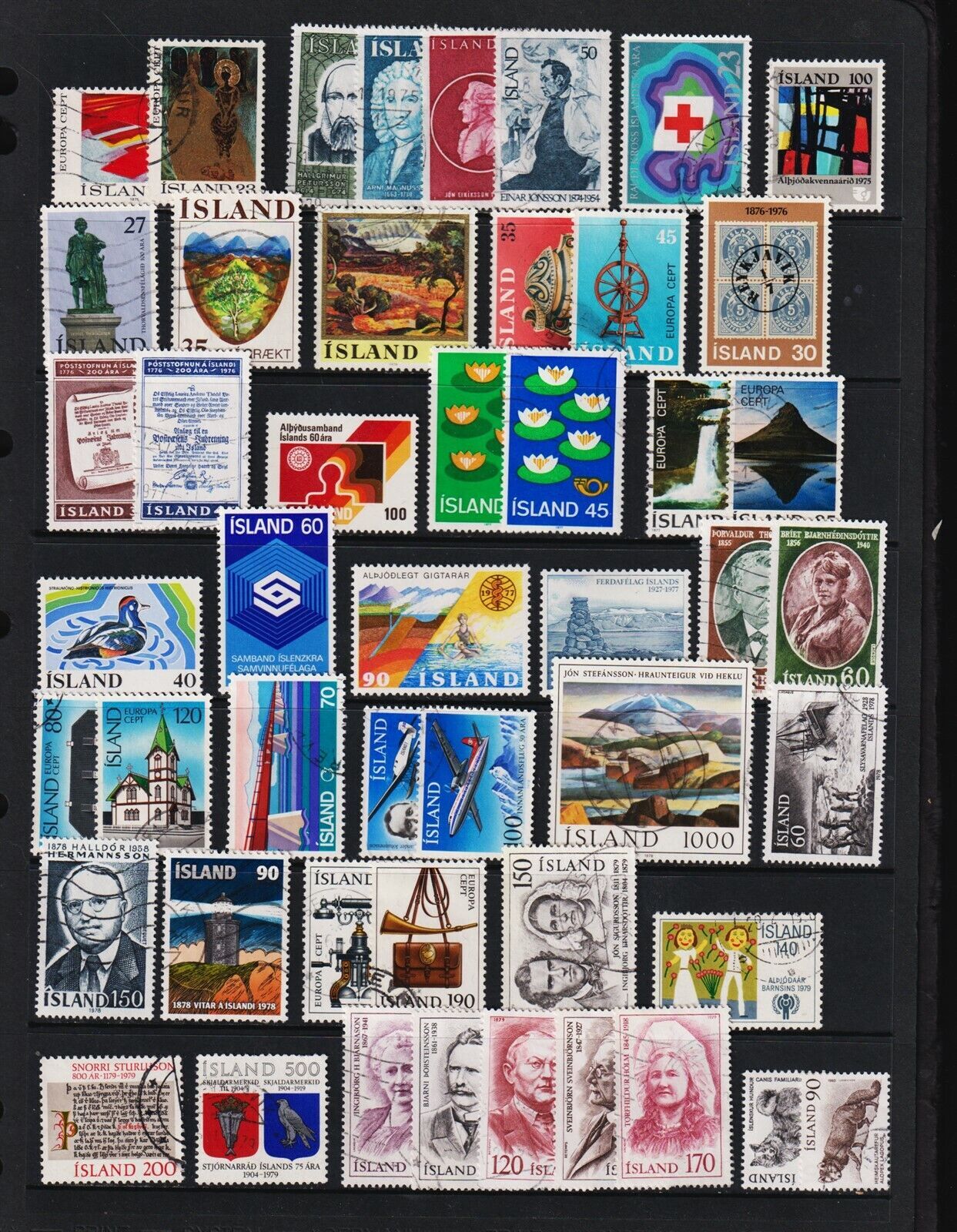 Iceland - Complete sets from the 1975-80 era - see scan | Europe ...