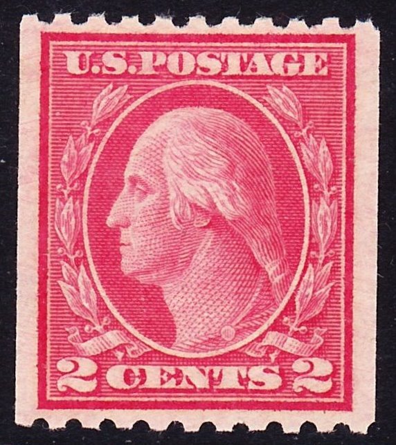 Scott 488, VF-XF OG H, 2c P.10 Horizontal Coil | United States, General ...