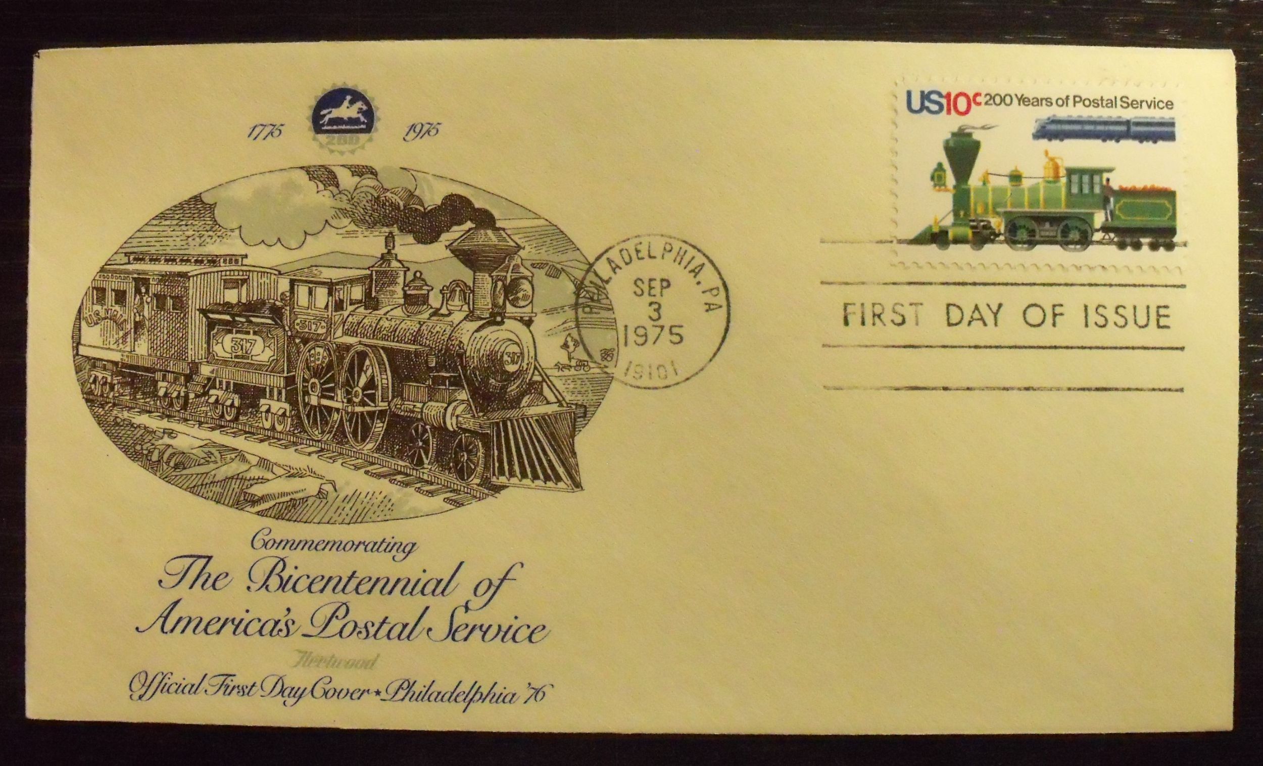 F109 USA FDC # 1573 Bicentennial of America's Postal Service | United ...