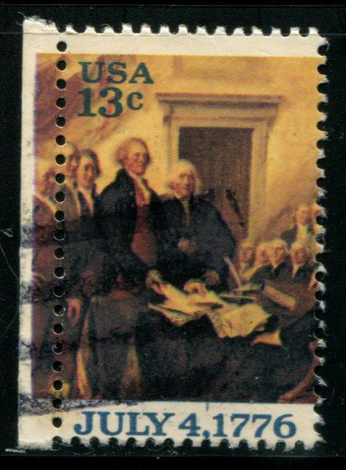 1693 US 13c Declaration of Independence, used | United States, General ...