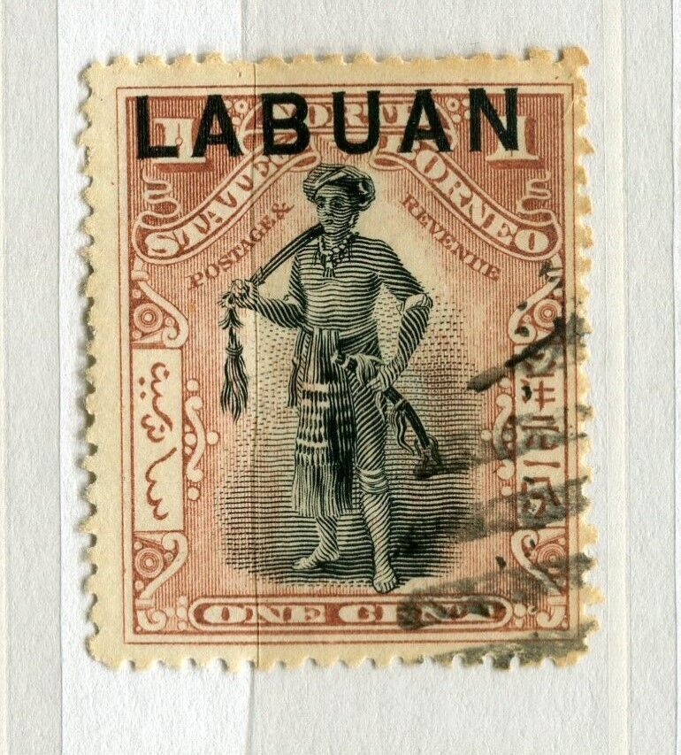 LABUAN NORTH BORNEO; 1890s Pictorial issue used 1c. value | Europe ...