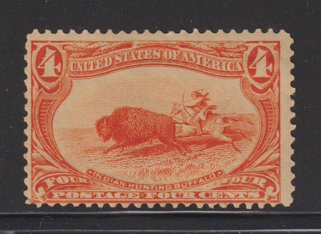 287 OG mint previously hinged with nice color cv $ 110 ! see pic ...