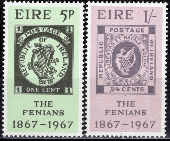 Ireland; 1967: Sc. # 238-239, **/MNH Cpl. Set | Europe - Ireland ...