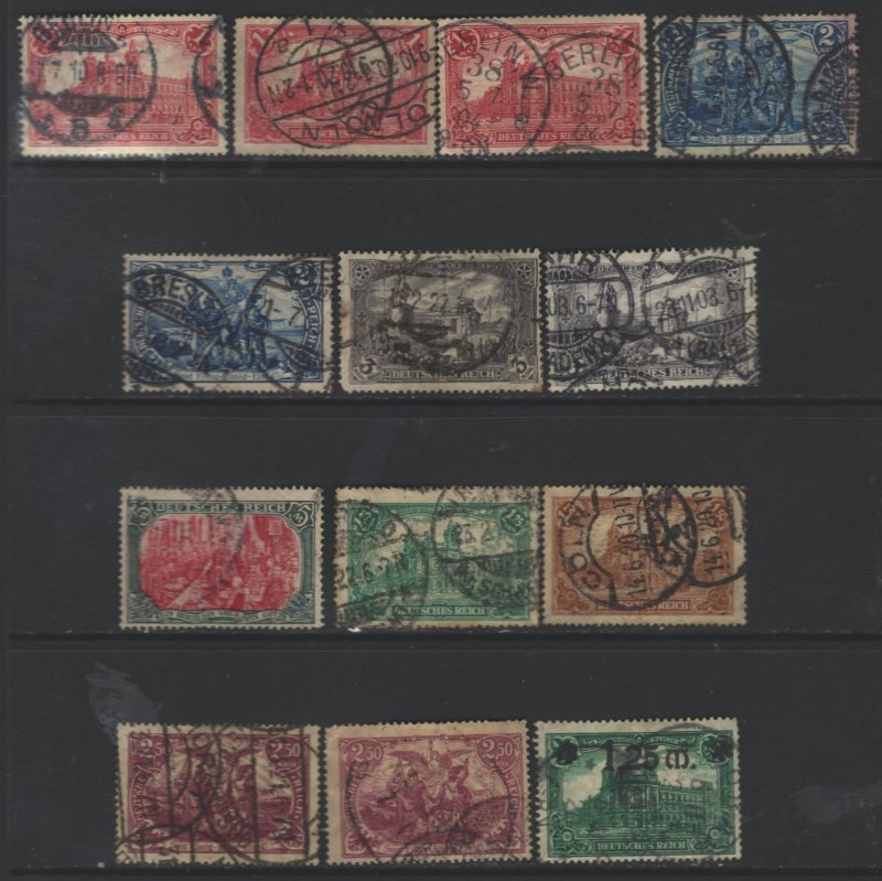 Collection LOT 8977 Germany 13 Stamps 1902+ Cv+$43 | Europe - Germany ...