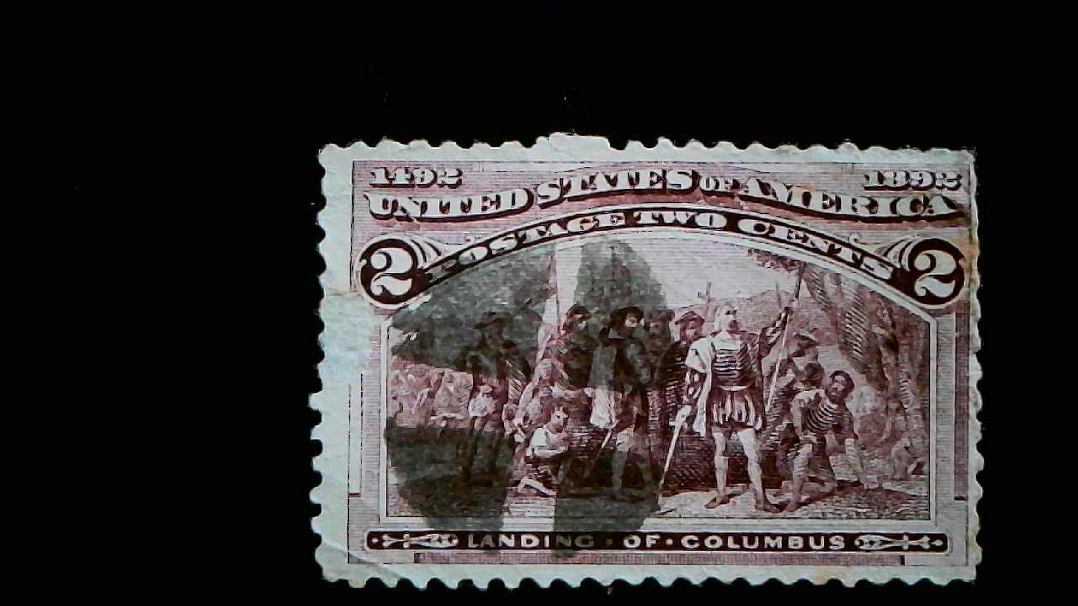1893 Scott# 231 Landing of Colombis | United States, General Issue ...
