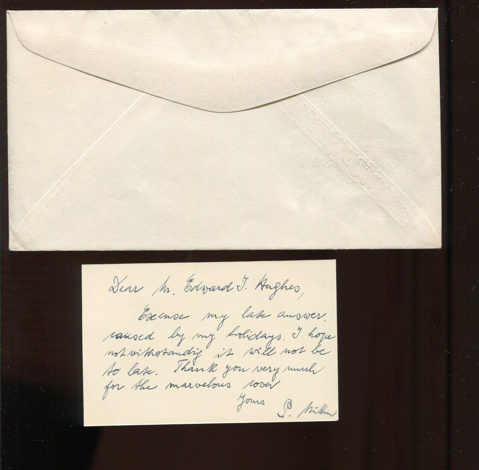 Paul Hermann Müller Swiss Chemist Nobel Prize for DDT Signed Cover ...