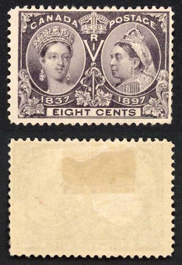 Canada SG130 8c Slate-violet 1897 Jubilee Fresh Colour M/M Cat 55 ...
