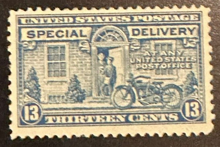 Scott#: E17 - Motorcycle Delivery 13c 1944 Single Stamp MNHOG - Lot 6 ...