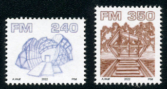 MUSOGRAD, MICRONATION - 2022 - Houses in FM- Perf 2v Set - M N H ...