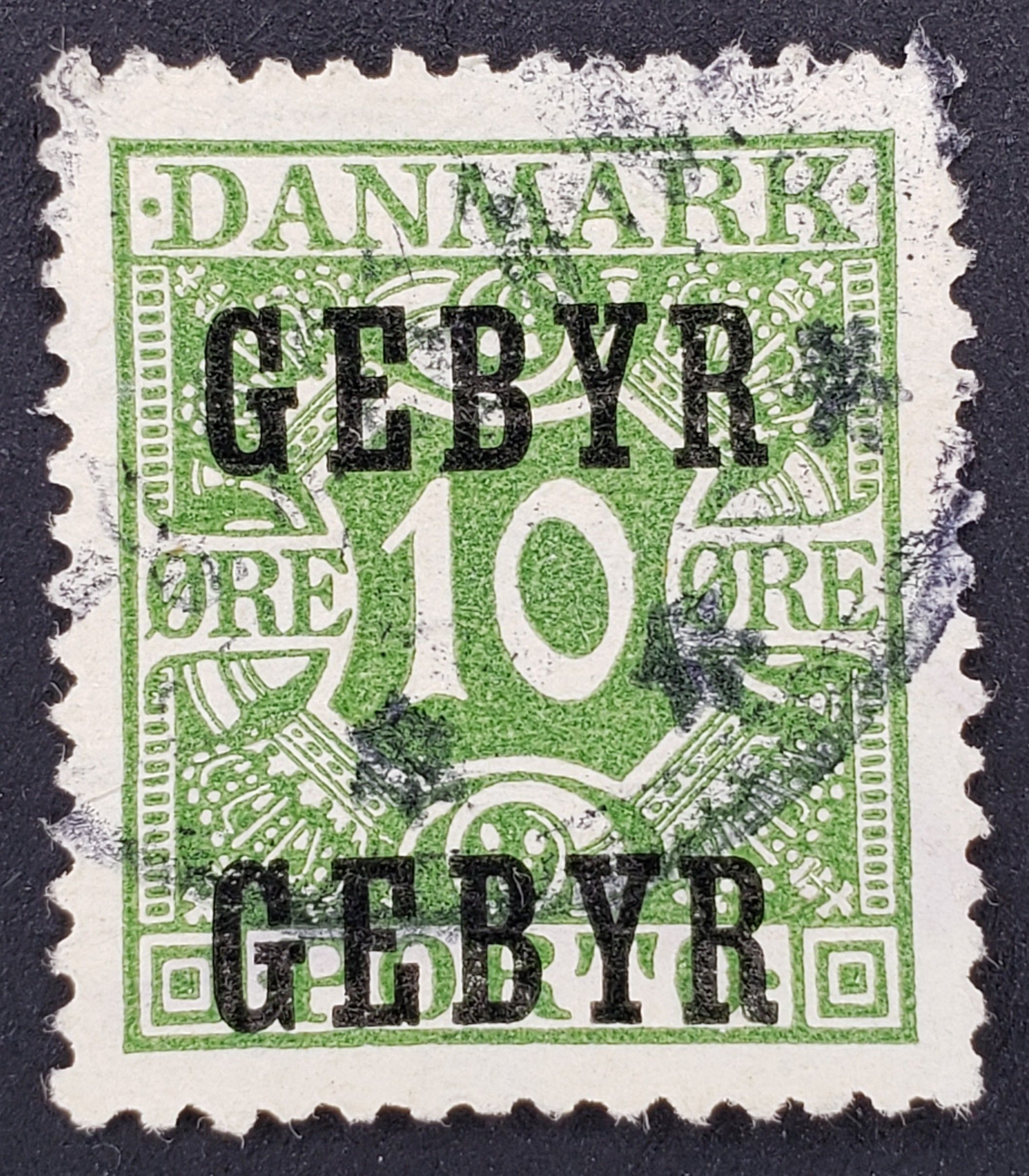 Denmark, Scott # I1, VF-XF used, creases & short perfs | Europe ...