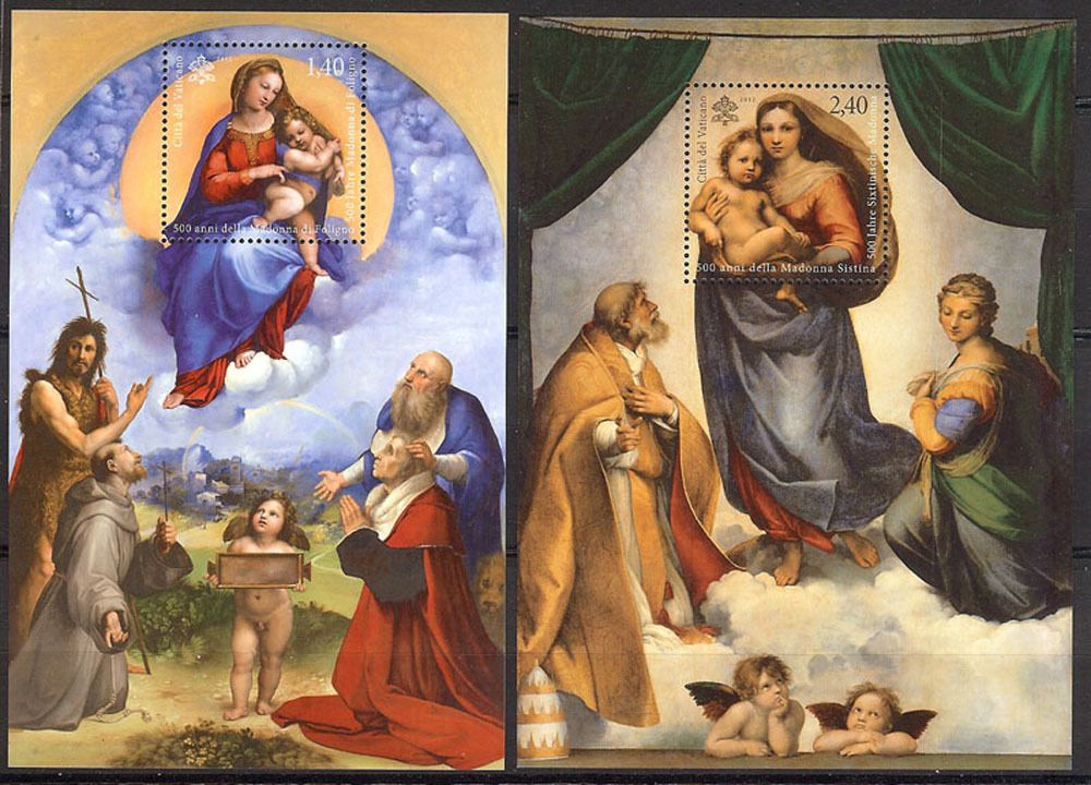 2012 Vatican City - Sc# 1493-1514 - Complete year set - MNH** | Europe ...