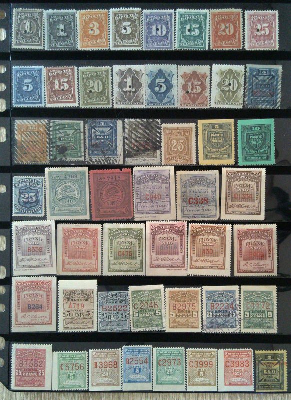 US Starter Collection Telegraph Lot | United States, Stamp / HipStamp