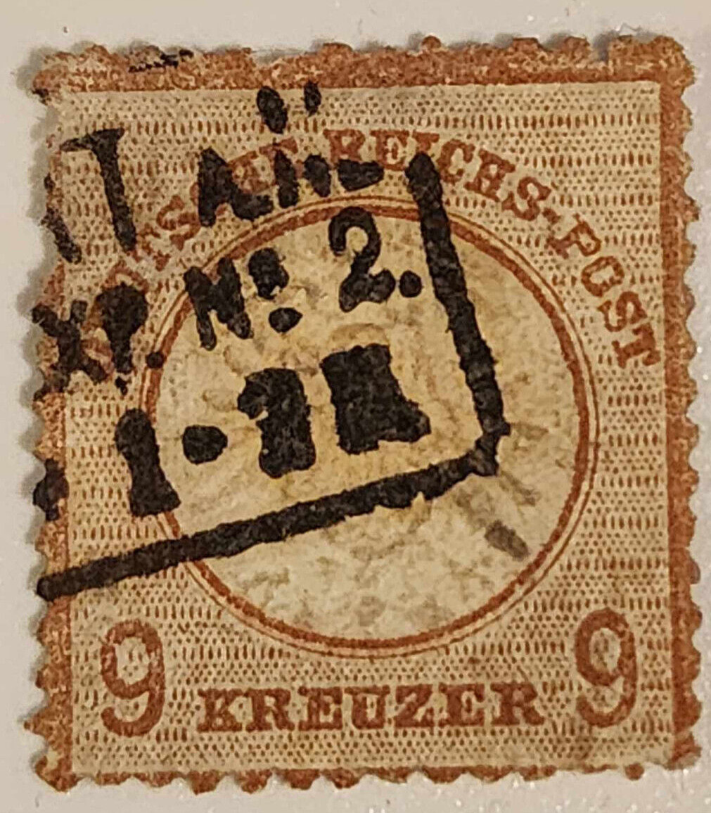 German Empire - 1872 - Germany Deutsche Reichspost Michel Nr. 27 Used ...
