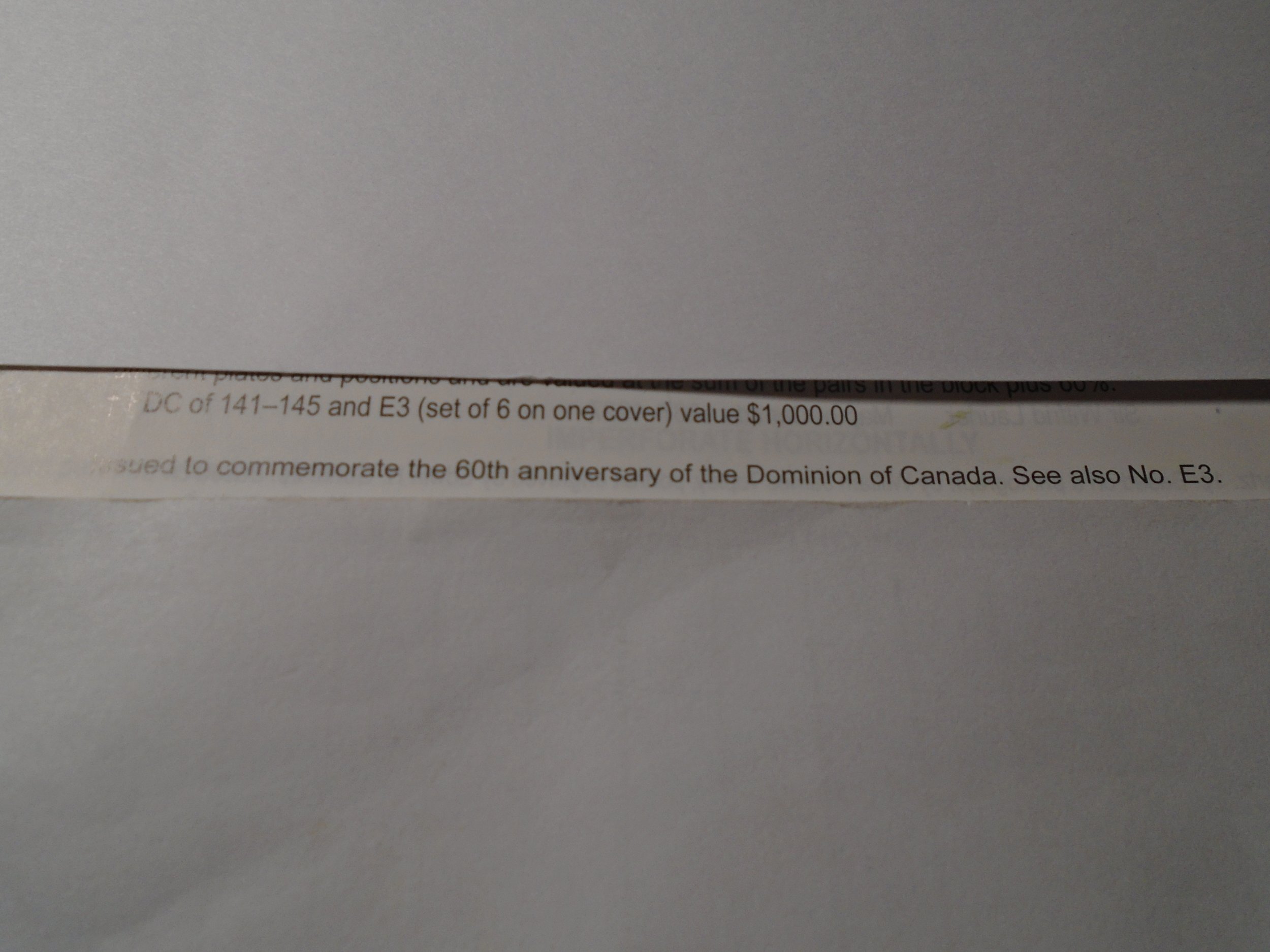 Canada # 141-145/ E3 FDC | Canada, General Issue Stamp / HipStamp