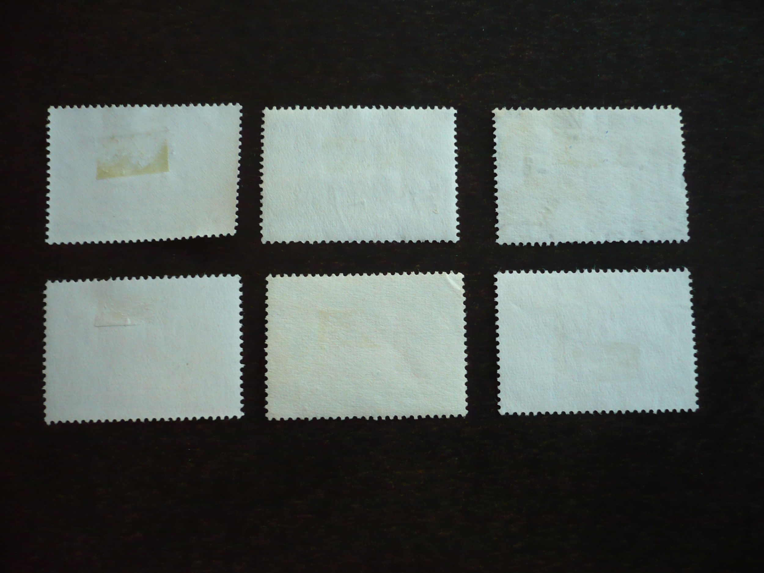 Stamps - Negri Sembilan - Scott# 77-82 - Used & Mint Hinged Part Set of ...