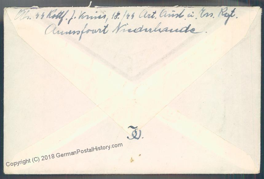 Waffen SS 3rd Reich Pol Art Abt WWII Feldpost Cover 48063 | Worldwide ...