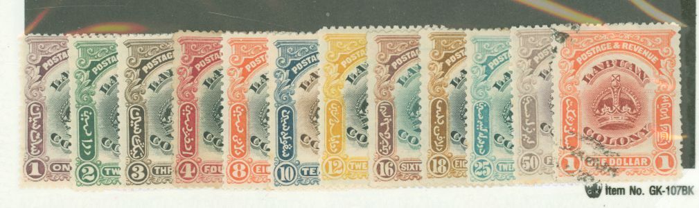 Labuan #99A-109 Single (Complete Set) | Asia - Malaysia, General Issue ...