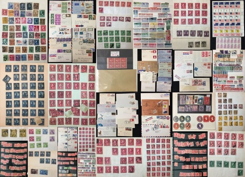 Usa OLD/Mid Stamps Covers Airmail (Mixture(Apx 500 Items) MK3872 ...