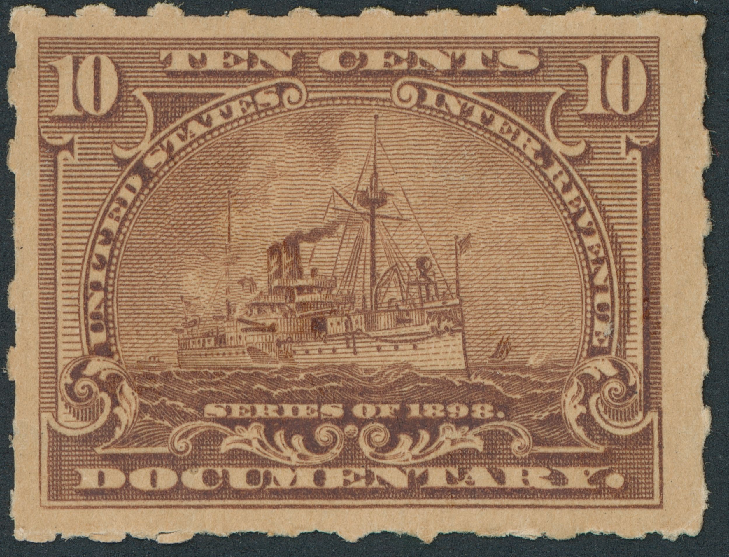US R168p 10 cent Documentary; Mint; Hinge remnant -- See details and ...