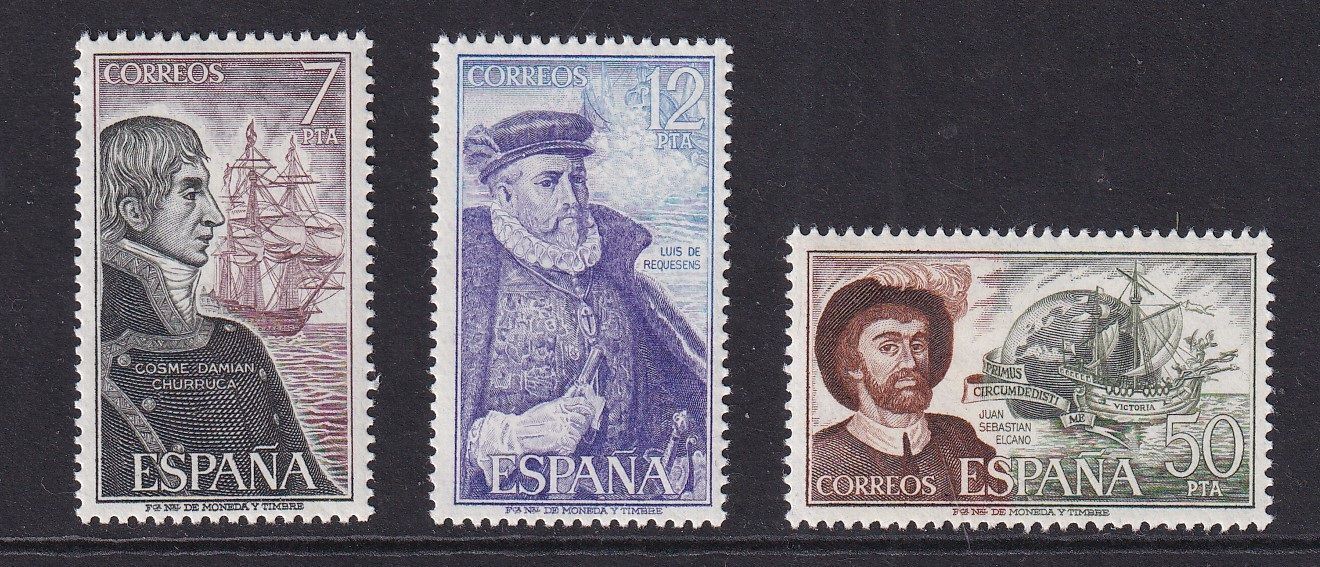 Spain #1933-1935 MNH 1976 navigators | Europe - Spain & Colonies ...