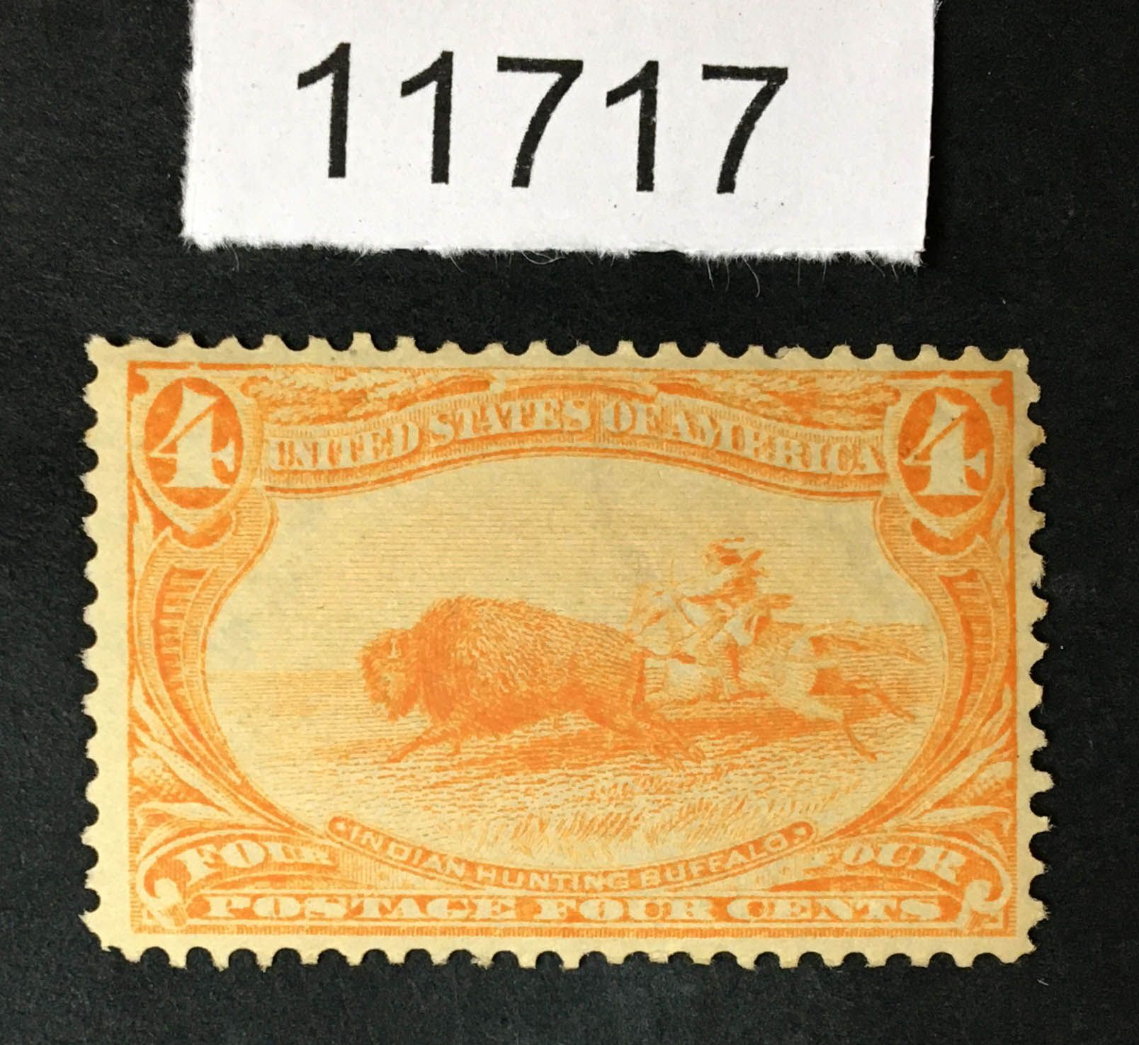 US Stamps # 287 Mint OG VLH LOT #11717 | United States, General Issue ...