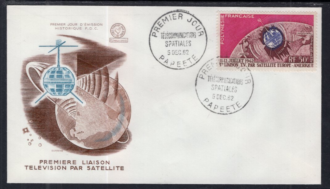 French Polynesia C29 Space U/A FDC | Australia & Oceania - French ...