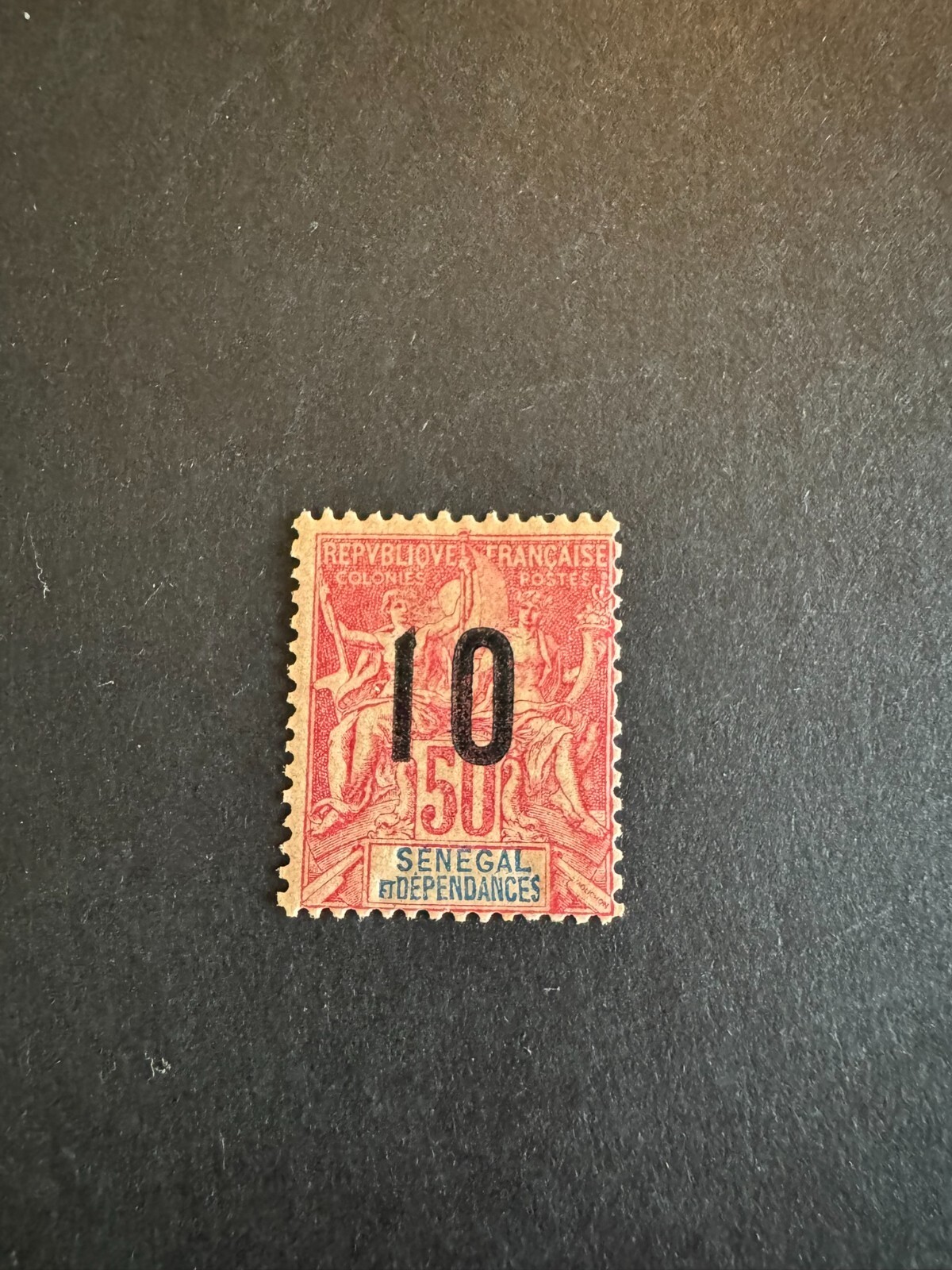 Senegal Mint SC#77 (1912) F/VF SCV $4.75 | Europe - France & Colonies, General Issue Stamp ...