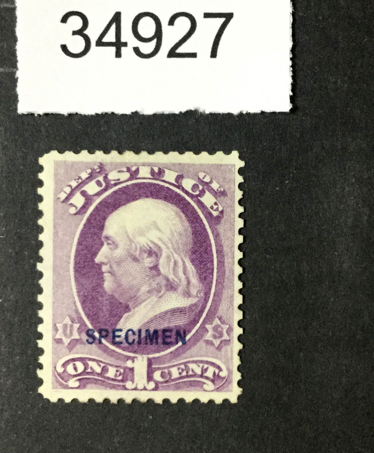 US Stamps #O25S Specimen LOT #34927 | United States, Officials Stamp ...