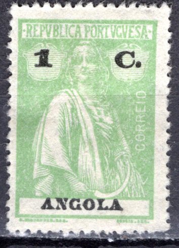 Angola; 1918: Sc. # 137: MH Single Stamp | Africa - Angola, General ...