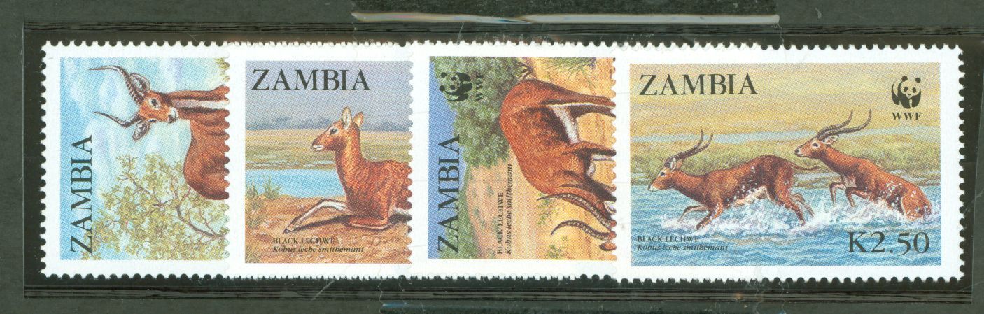 Zambia #427-30 Mint (NH) Single (Complete Set) | Africa - Zambia, Stamp ...