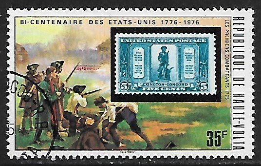 Upper Volta # 352 - Minutemen - unused CTO....{KlZw14} | Africa - Upper ...