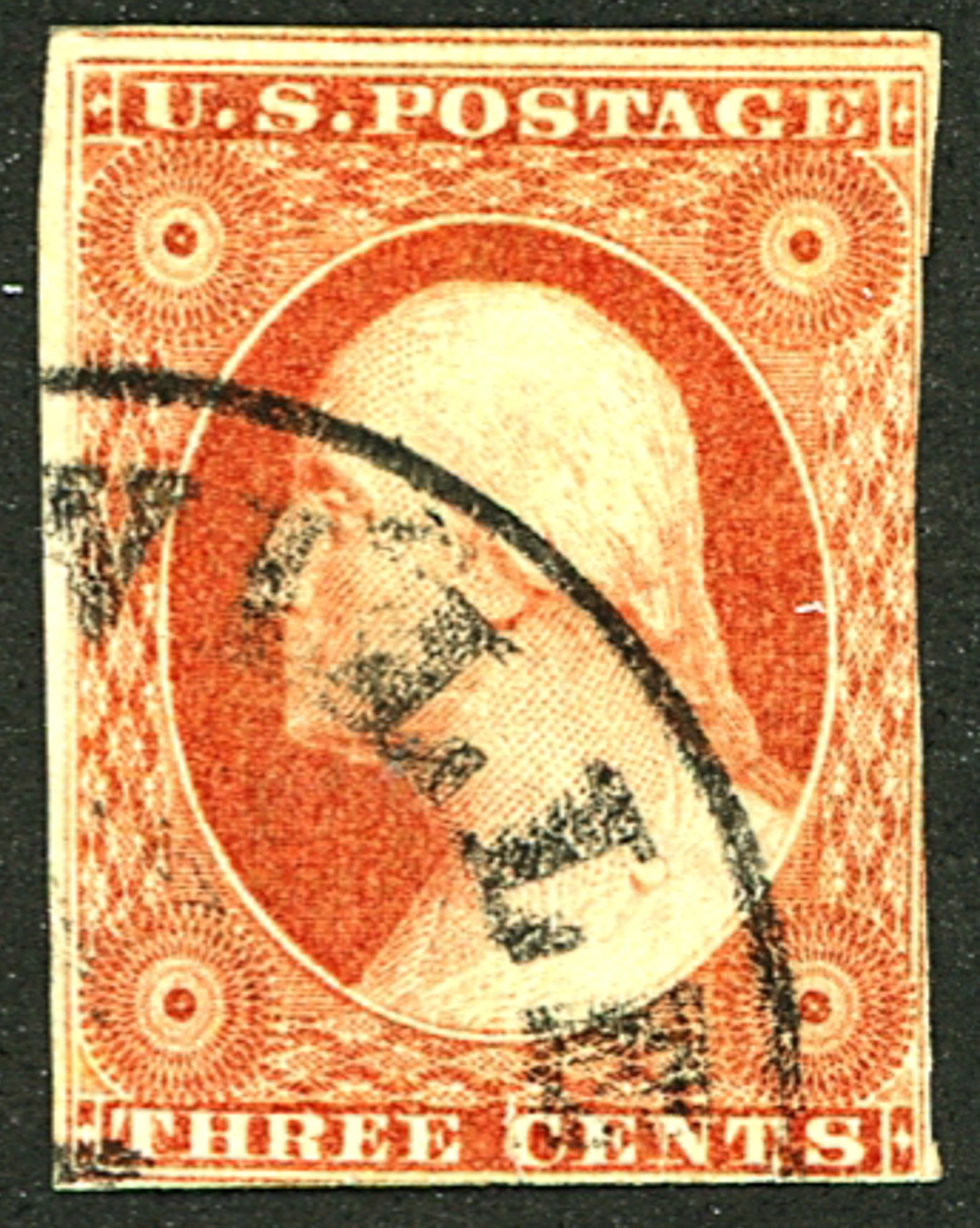 U.S. #10 USED | United States, General Issue Stamp / HipStamp