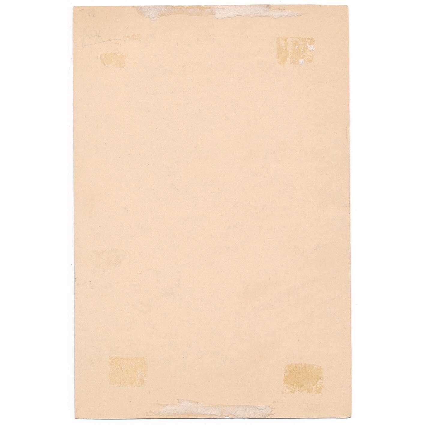 The Washington Life Insurance Co. card die proof ABNCo 1885 advertising ...