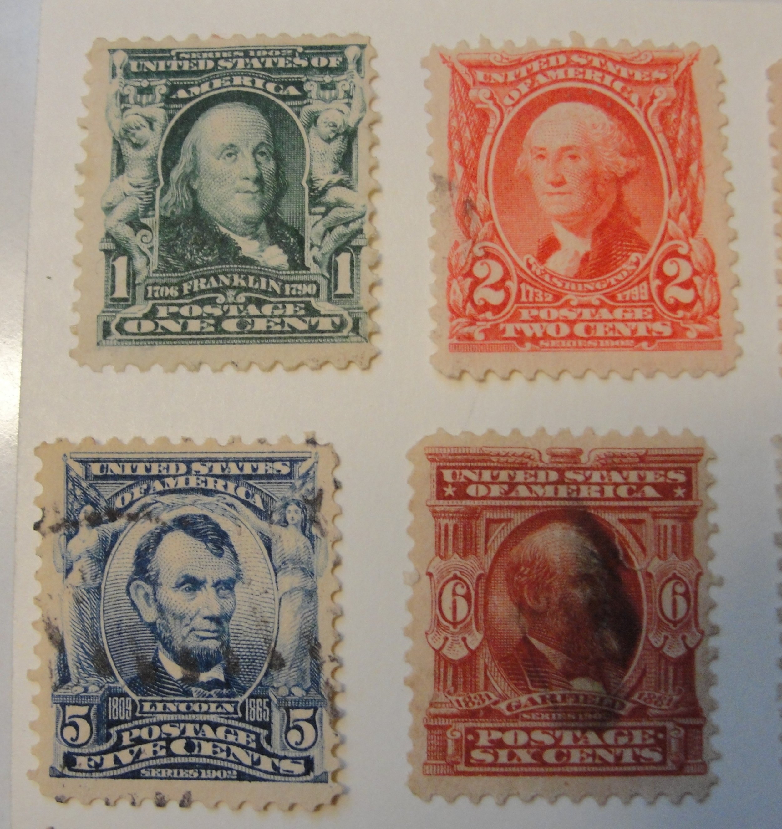US 1902 – 03 Partial Set2 of Used Stamps | United States, General Issue ...