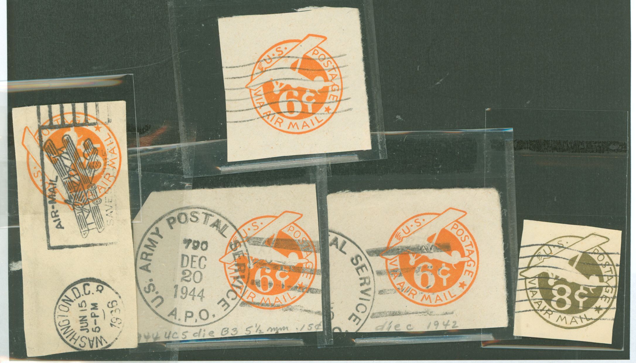 United States #UC3-UC7 Used Single | United States, Postal Stationery ...