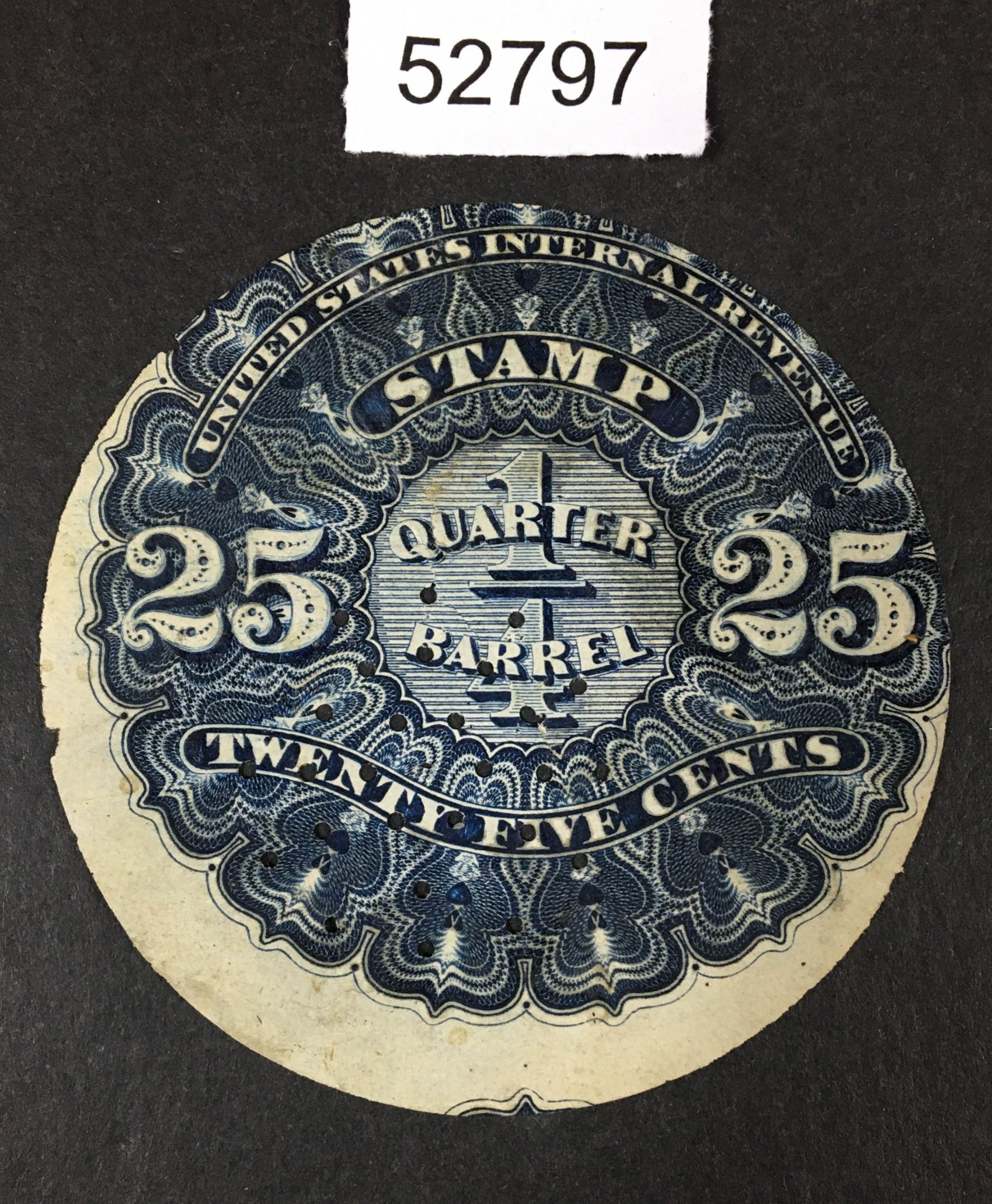 US Stamps # Rea3 Beer Revenue Used $25 LOT #52797 | United States ...