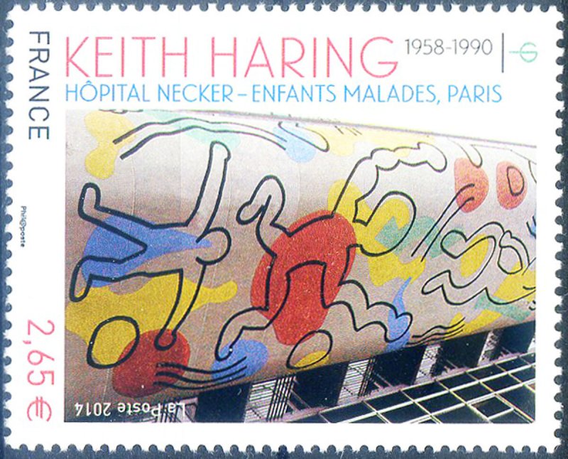 Keith Haring 2014. | Europe - France & Colonies, Stamp / HipStamp
